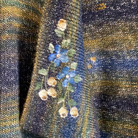 Daffy-dills | Sweaters | Daffydills Hand Painted Cardigan Size Lxl 23 ...